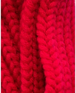 Prada Wool Scarf - Red
