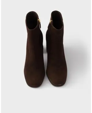 Prada Suede Booties
