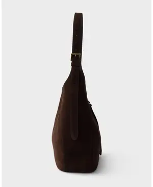 Prada Boogie Large Suede Bag