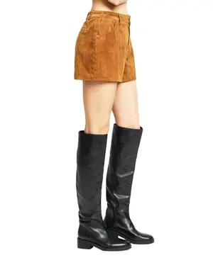 Central Park West Odessa Genuine Suede Short