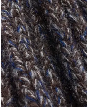 Prada Wool And Mouline Cashmere Scarf