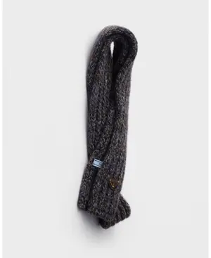 Prada Wool And Mouline Cashmere Scarf