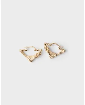 Prada Metal Earrings