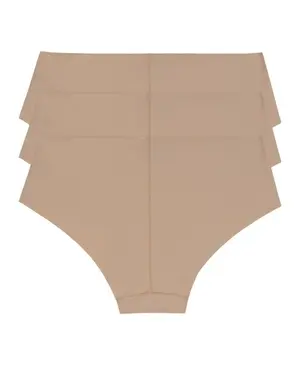 Dkny Seamless Litewear Cut Anywhere Hipster 3pk - Glow