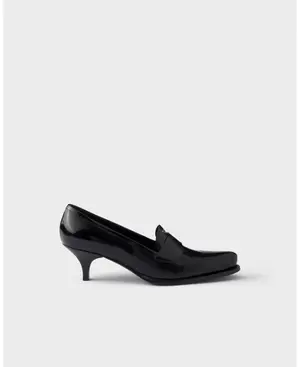 Prada Brushed Leather Loafers