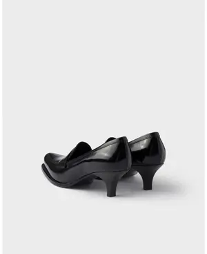 Prada Brushed Leather Loafers