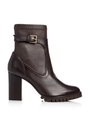 ALEXANDRE BIRMAN Marion Block Heel Booties