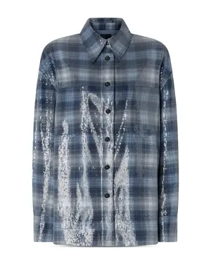 Pinko Orchidea Sequined Overshirt