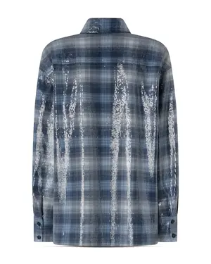 Pinko Orchidea Sequined Overshirt
