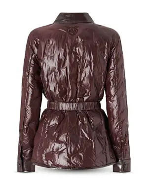 Pinko Dipladenia Belted Puffer Coat