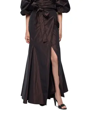 Pinko Pick-up Gonna Taffeta Skirt