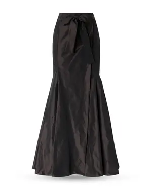 Pinko Pick-up Gonna Taffeta Skirt
