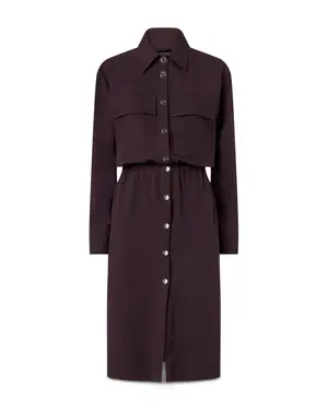 Pinko Arum Long Sleeve Shirtdress
