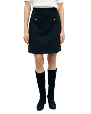 Gerard Darel Thea Button Detail Skirt
