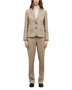 Gerard Darel Jyli Notch Lapel Straight Fit Blazer
