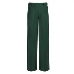 GUNDA HAFNER LTD Mid Rise Straight Leg Merino Trousers