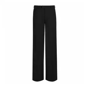 GUNDA HAFNER LTD Mid Rise Straight Leg Merino Trousers