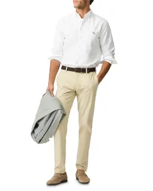 Rodd & Gunn Thomas Road Cotton Blend Brushed Chino Pants - Stone