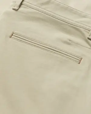 Rodd & Gunn Thomas Road Cotton Blend Brushed Chino Pants - Stone