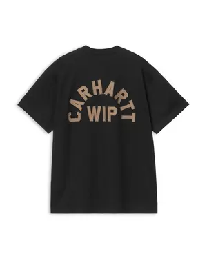 Carhartt Work In Progress Arch Logo Cotton Logo Crewneck T-shirt
