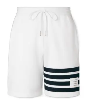 Thom Browne 4-bar Loopback Shorts