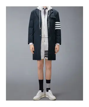 Thom Browne 4-bar Loopback Shorts