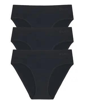 Dkny Seamless Litewear Bikini 3pk - Black
