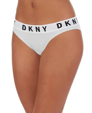 Dkny Cozy Boyfriend Bikini Underwear - White