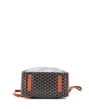 Goyard Saint Leger Briefcase Backpack Coated Canvas