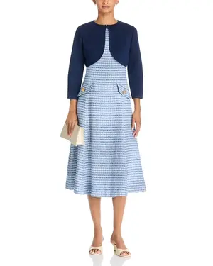 Carolina Herrera Cropped Bolero Sweater