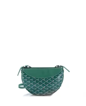 Goyard Hirondelle Shoulder Bag Coated Canvas And Leather