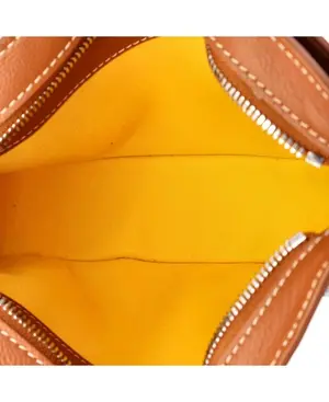 Goyard Hirondelle Shoulder Bag Coated Canvas And Leather