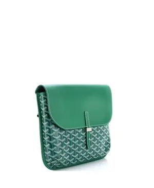 Goyard Coursier Messenger Bag Coated Canvas And Leather