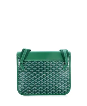 Goyard Coursier Messenger Bag Coated Canvas And Leather