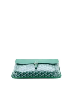 Goyard Coursier Messenger Bag Coated Canvas And Leather