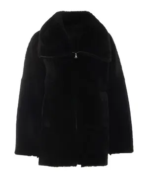 BLANCHA Zip-up Fur Jacket