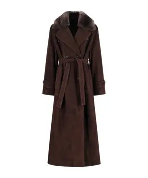 BLANCHA Long-sleeved Trench Coat