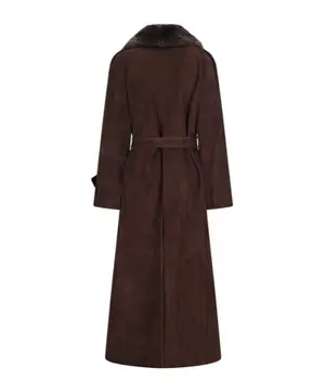 BLANCHA Long-sleeved Trench Coat