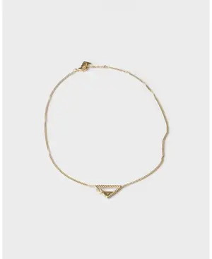 Prada Metal Necklace - Gold
