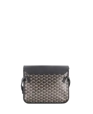 Goyard Coursier Messenger Bag Coated Canvas And Leather