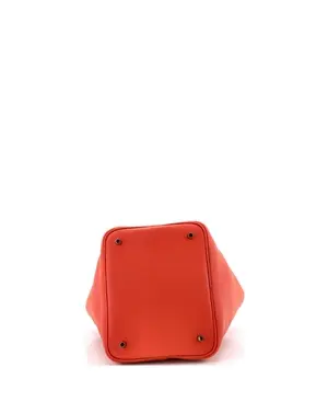 Hermès Picotin Lock Leather Bucket Bag