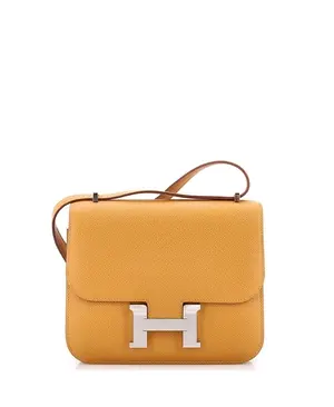 HERMÈS Constance Mini Epsom Leather Shoulder Bag