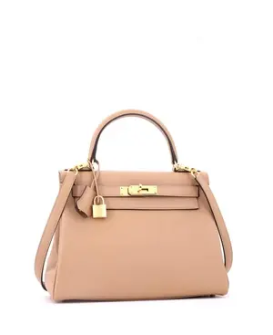 Hermès Kelly 28 Leather Satchel
