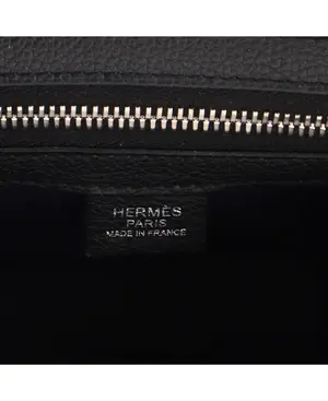 Hermès Pm Cityslide Togo Leather Silver Tone Hardware Belt Bag