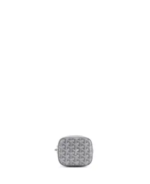 Goyard Petit Flot Bucket Bag Coated Canvas