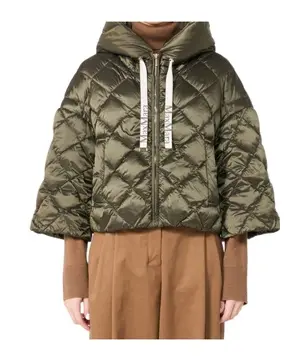 Max Mara Zip-up Quilted Jacket