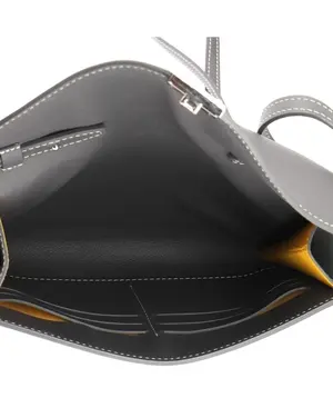 Goyard Chypre Wallet On Strap Coated Canvas With Leather