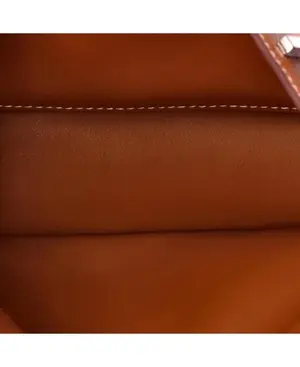 Hermès Jypsiere Evercolor Leather Bag