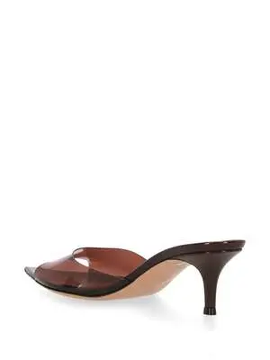 GIANVITO ROSSI Elle 55mm Transparent-strap Mules