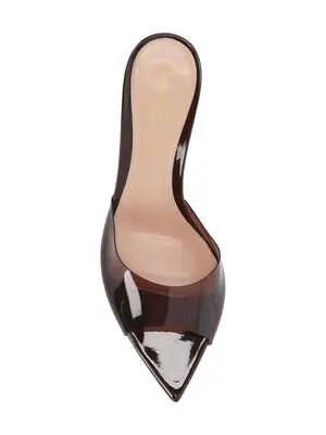 GIANVITO ROSSI Elle 55mm Transparent-strap Mules